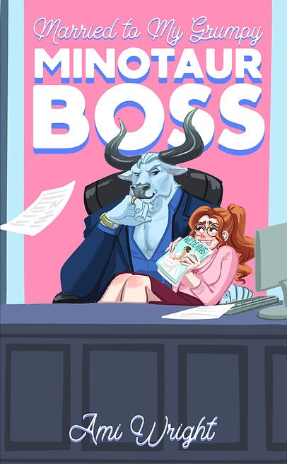 ARC Review: Married to my Grumpy Minotaur Boss by Ami Wright – Red-Haired Ash Reads
